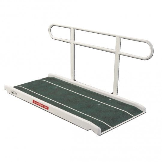 Rampe simple avec une main courante